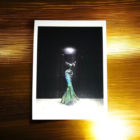 Dior | Art | Dior Long Mermaidline Evening Gown Postcard | Poshmark
